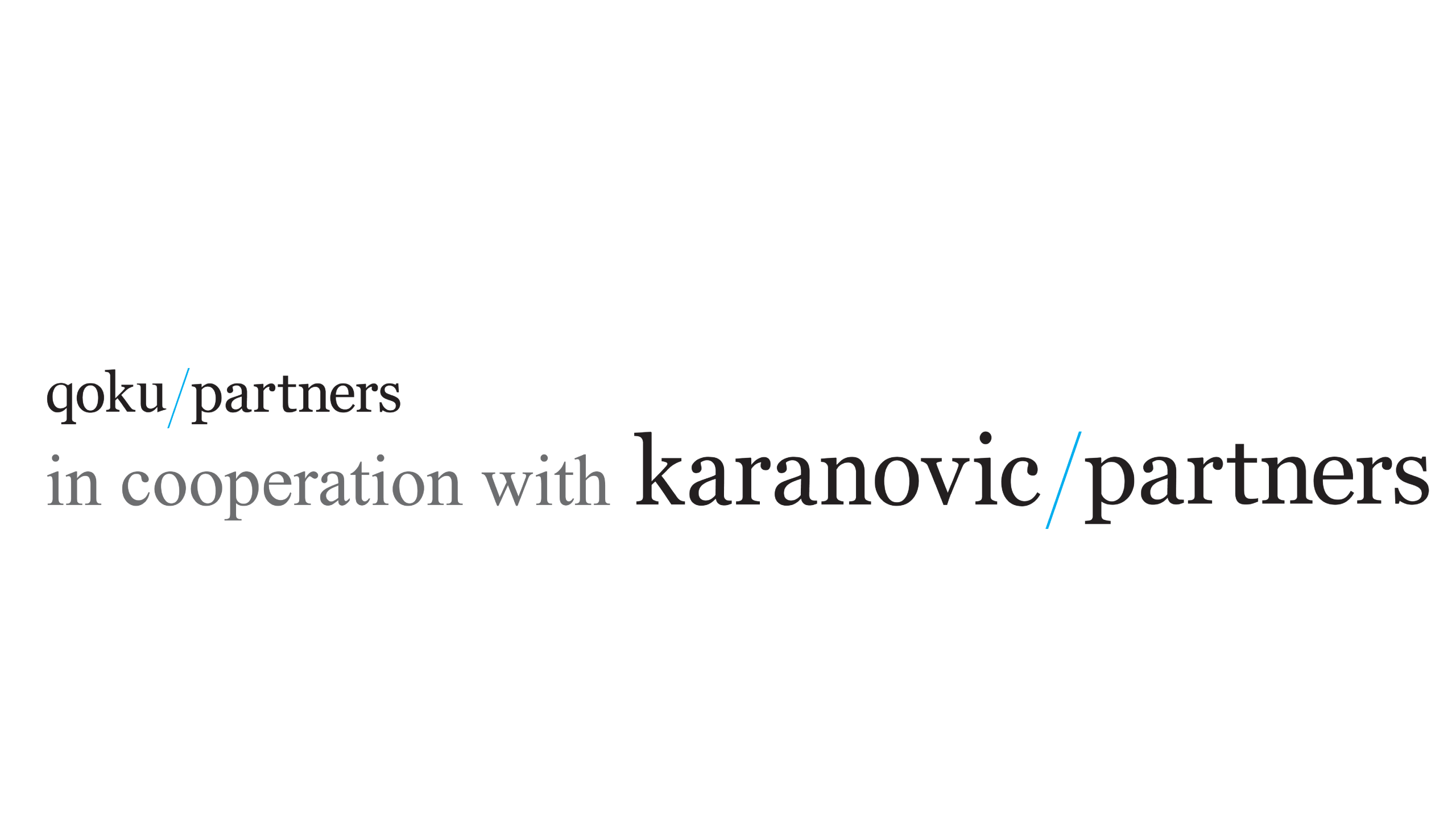 Qoku & Partners in cooperation with Karanovic & Partners - AmCham